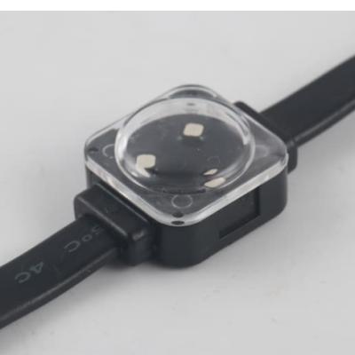 China 25mm Diameter DC12V IP67 Waterproof RGBW LED Point Light Outdoor PC Material Construction for sale