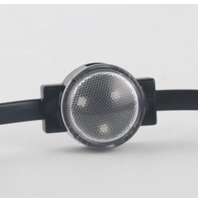 China IP67 Waterproof 12V 30mm PC Material LED Point Light RGB Outdoor Landscape Lighting for sale