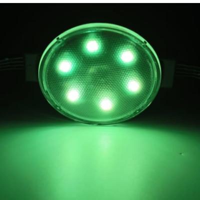 China 50mm 24V SMD3535 IP67 Waterproof LED Point Light Flexible 120 Beam Angle PC Material Lighting for sale