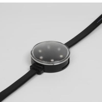 China 40mm Smart Addressable LED Pixel Light IP67 Waterproof High Brightness Pixel Lamp for Outdoor Facade Media Wall for sale