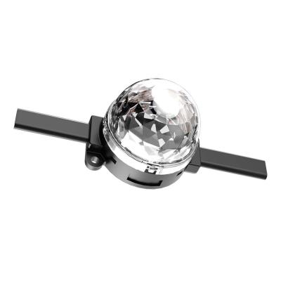 China LED Point Light Source  Outdoor IP67 12V 1W Long Distance Waterproof 40mm Pixel RGB for sale