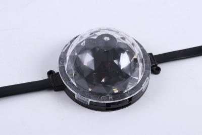 China 80mm RGB DC24V Pixel Point Light DMX512 IP67 Waterproof 120° Beam Angle UV Resistant for sale