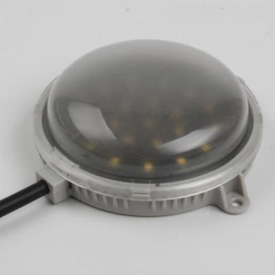 China IP67 Waterproof 100mm DC24V SMD3535 LED Point Light PC Material  Flexible Lighting  for sale