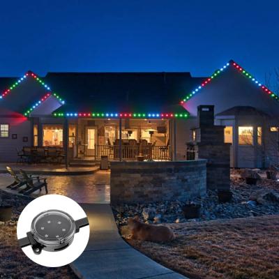 China DC48V IP67 Waterproof RGBW LED Point Lights 2W  PC Material Outdoor Building Facade Decorative Pixel Lights for sale