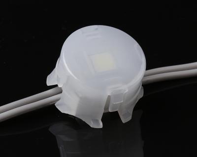 China Outdoor Waterproof IP67 Colorful 20mm House Monochrome External Control RGB Full Color Led Point Light Source for sale
