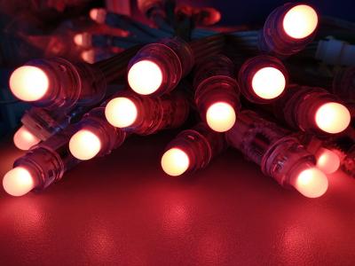 China Red Outdoor IP67 DC5V 12MM LED Pixel Light For Channel Letters for sale