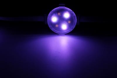 China 120° Angle PC Shell 1W 12V 40mm IP65 RGBW LED Pixel for sale