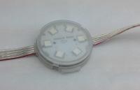 China 45mm RGB LED Decorative Lights DC24V 1.8W IP67 Outdoor Pixel Light for sale