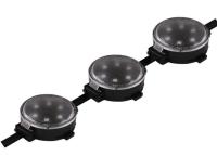 China 50mm RGBW LED Pixel Point Light DC24V 1.5W DMX512 SPI Break Continuation for Amusement Park for sale