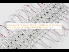 led module6112-2835 vermogen 1,2W LM150-165LM hoek 160 IP65 met de lichtbak die de verschillende lichtgevende tekens weergeeft