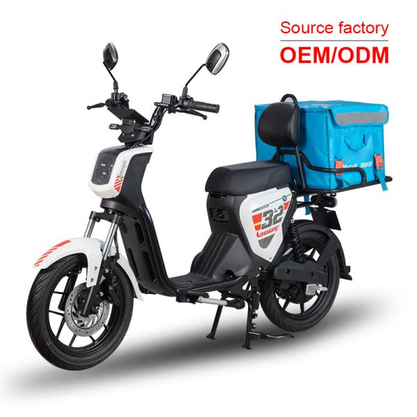 Quality 1200W Battery Operated Electric Moped Bicycle Ebike Motorcycle OEM ODM for sale