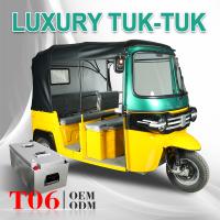 Quality Customized Li Ion Battery Operated Electric Rickshaw Tuk Tuk 800kg for sale