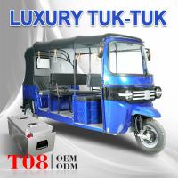 Quality 3000w Commercial Passenger Electric Tuk Tuk Touring Rickshaw 50km/H for sale