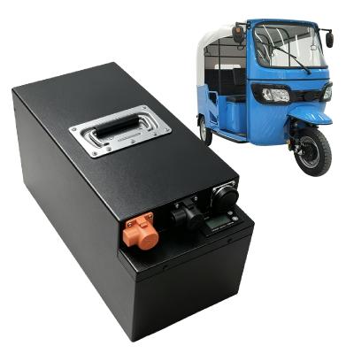 China Fast‑Charging 48V/60V/72V Lithium‑ion Batteries for Electric Motorcycles & Tuk‑tuks for sale