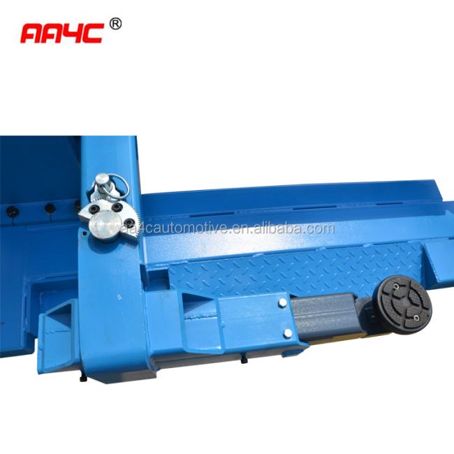 hydraulic one post lift 1 post lift 2.5T capacity , 1.8M lifting height ,manual release