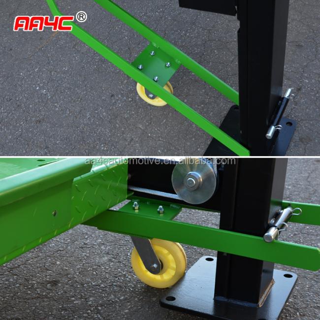 AA4C movable four post car parking lift