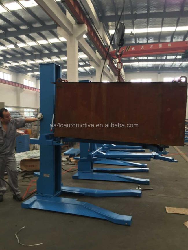 2.5T AA4C Movable Hydraulic single post car lift