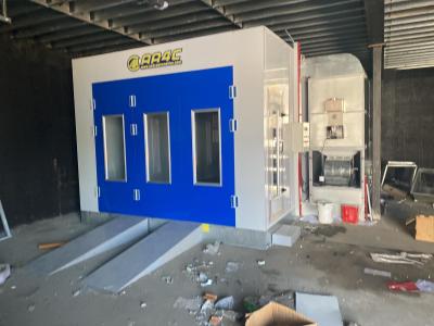 China AA4C Car Spray Booth Baking Oven Painting Box With Diesel Heater Air Exhauster Air Intaker  AA-LX3 for sale