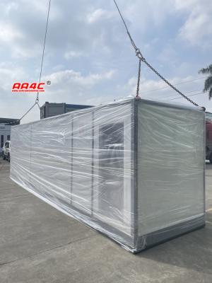Cina AA4C Container Spray Booth Gravel Damage Repair Booth Auto Portatile Paint Booth Riparazione rapida in vendita