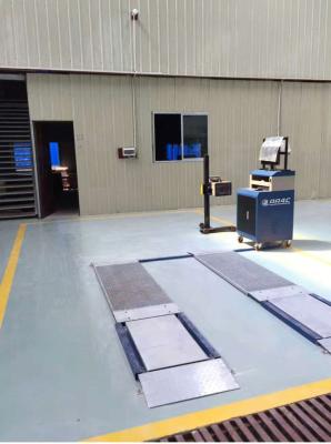 China Vehicle Test Line Automobile  ultra Flat 2&4 Plates Brake Tester side slip suspension tester  axle load tester Vehicle Inspection Equipment for sale