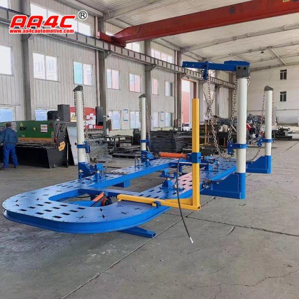 AA4C Auto Body Collision Repair System AA-ACR388E With 4 Towers  Vehicle Body Frame Straightener