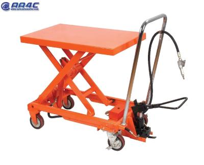 China AA4C Pneumatic Hydraulic Cart And Hydraulic Double-function Table Truck for sale