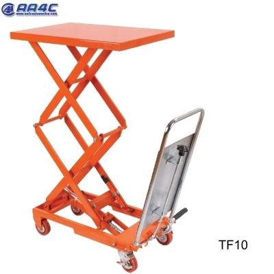 China AA4C Manual Hydraulic Truck Lift Heavy-Duty Loads Hydraulic Lift Table for sale