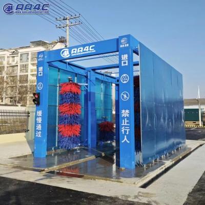 China AA4C Automatic Drive Through 4 Brushes Bus Truck Washing Machine AA-DR1 for sale