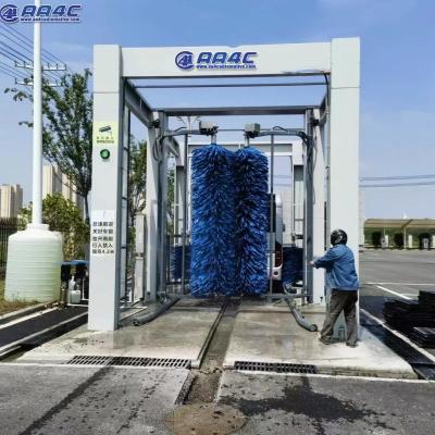 China AA4C Automatic Drive Through 4 Brushes Bus Truck Washer Rollover Washing Machine AA-DR2 for sale