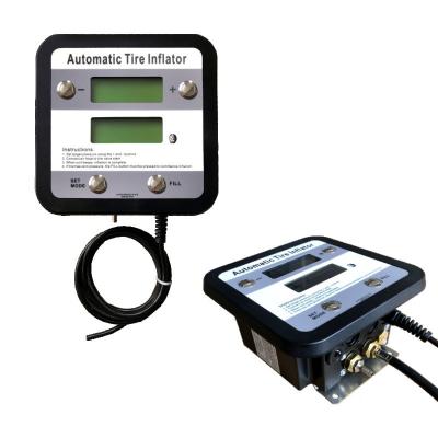 China Wandmontage automatische digitale bandenopblazer met 2 displays om vooraf ingestelde en werkelijke druk te tonen (binnenshuis) E-010-OPS-DL-P-2-N Te koop