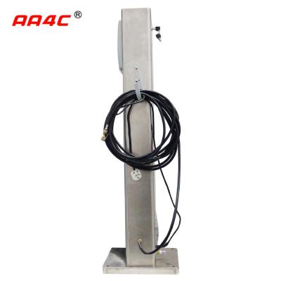 Cina Pedale di pneumatici automatici digitali (all'aperto, inflatore IP66) E-010-OD-WP-N-SL (armadio in acciaio inossidabile) in vendita