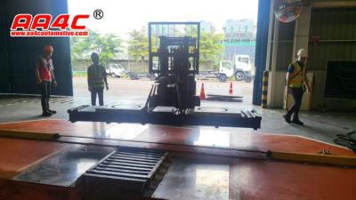 Cina AA4C auto Camionetta Provatore dell'angolo di sterzata del veicolo Provatore della linea di prova del veicolo in vendita