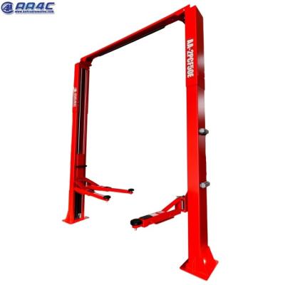China AA4C AA-2PCF50E 2 post lift overhead clearfoor elektronische ontgrendeling 5.0T 2 stappen kolom Te koop