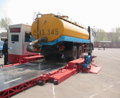 China AA4C  Mobile Vehicle Safety Test Line Mobile Vehicle Test Station vehicle inspection equipments combo for sale