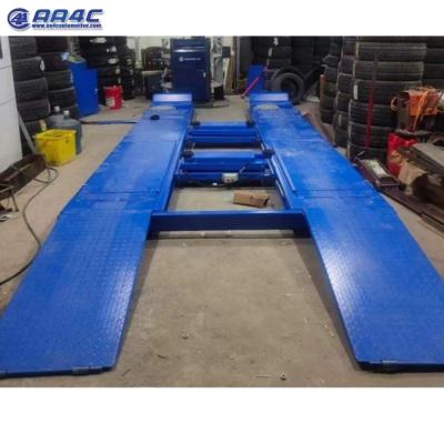Low profile alignment scissor lift with rolling jack 5T 4.5M runway AA-ALSL50HC