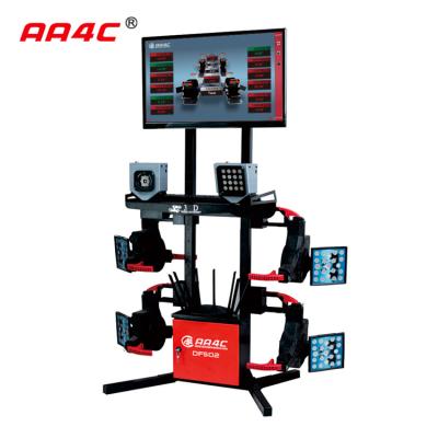 China AA4C DF502 3D wheel alignment machine 5 cameras no camera beam no cabinet no monitor no computer Be applicable to two post lift and small-scissors lift for sale