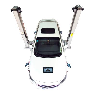 China AA4C DF502 3D wheel alignment machine 5 cameras no camera beam no cabinet no monitor no computer Be applicable to two post lift and small-scissors lift for sale