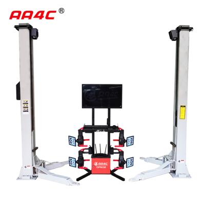 China AA4C DF502 3D wheel alignment machine 5 cameras no camera beam no cabinet no monitor no computer Be applicable to two post lift and small-scissors lift for sale