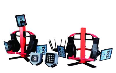 China AA4C DF502 3D wheel alignment machine 5 cameras no camera beam no cabinet no monitor no computer Be applicable to two post lift and small-scissors lift for sale