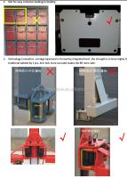 China double S type column car lifter for sale