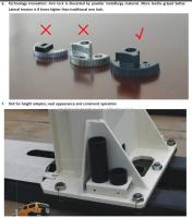 China double S type column car lifter for sale
