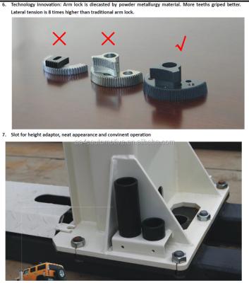 중국 이중 S형 칼럼 자동차 리프터 판매용