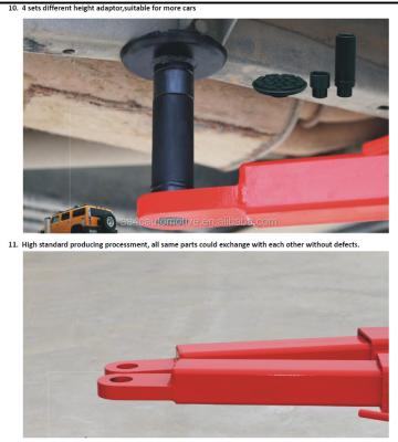 중국 이중 S형 칼럼 자동차 리프터 판매용