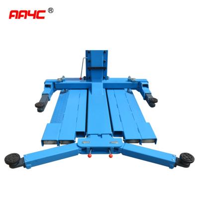 China AA4C Hydraulic mobile movable  single post car lift auto hoist vehicle ramp AASP-YY2.5E for sale