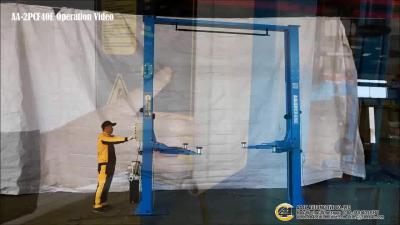 China electrical released over head gantry type 2 post car lift for sale