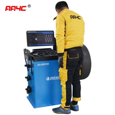 China AA4C wheel  balancer with LCD monitor  wheel balancing machine  tyre balancing AA-WB209B for sale