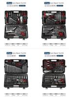 China AA4C 147pcs auto repair tool kit shelf hardware hand tools workbench tools A6-E14701 for sale