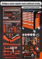 China Multi Function Mobile Workbench Tool Chest Garage  Shelf Hardware Hand Tools 7 Drawers for sale