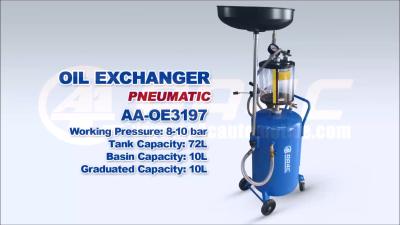 중국 AA4C 70L 폐유 교환기 공기 폐유 배수기 수집기 수집기 자동차 폐기물 CE 인증 판매용