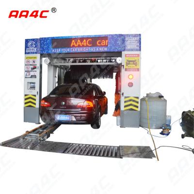 Cina Un ribaltamento elettrico di 9 spazzole del tunnel di 12.5KW Touchfree della macchina automatica dell'autolavaggio in vendita